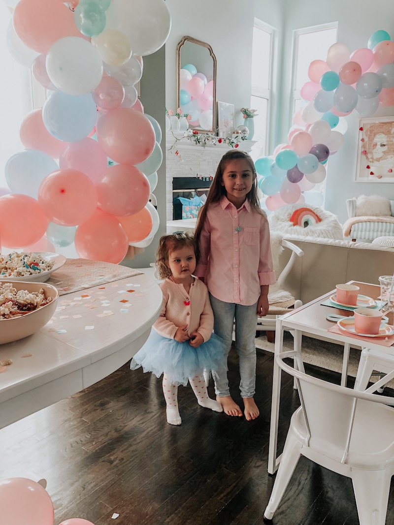Wendy Correen Smith: Pastel Colors of the Rainbow Second Birthday Party