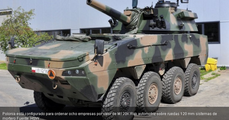 desarrollo defensa y tecnologia belica: Polonia firmara la compra de 96 vehiculos de mortero 120 ...