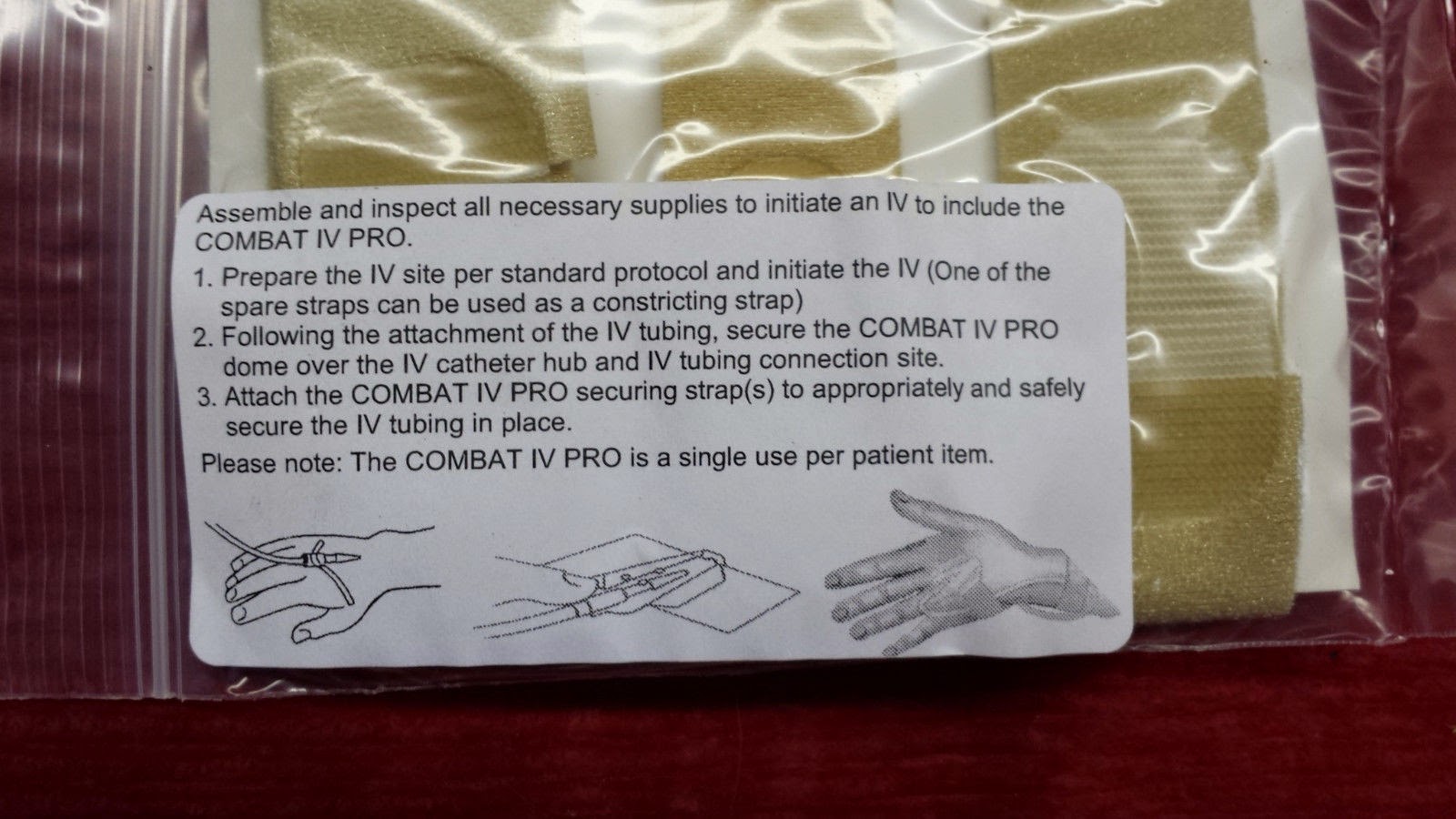 Webbingbabel: WV IV Combat IV Pro Set Catheter Anchoring/Securing ...