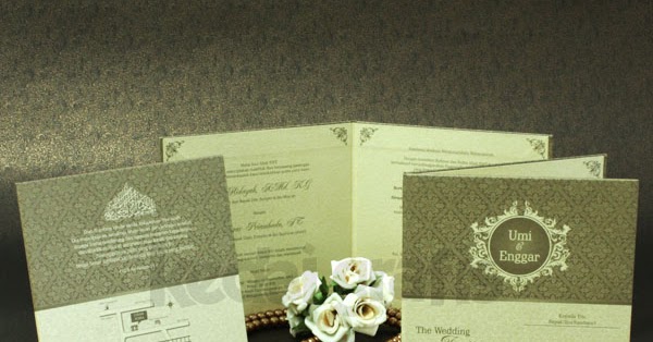 Undangan Pernikahan Kedai Grafis