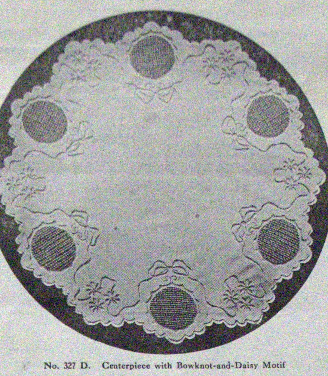 Home Arts Needlecraft Magazine: Filet-Embroidery