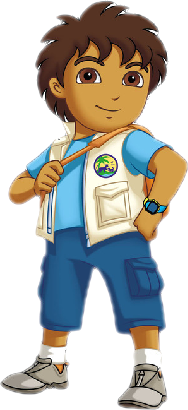 Cartoon Characters: Go Diego Go