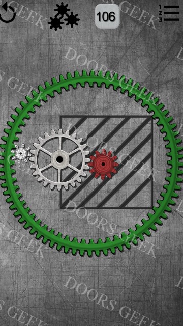 Gears Logic Puzzles Level 106 Solution ~ Doors Geek