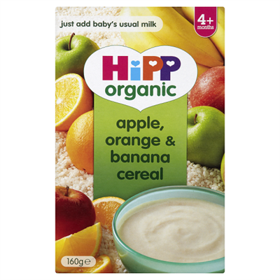 Pouches HiPP Organic Banana Rice Cereal Jar 4+ Months 125g - Dunnes ...