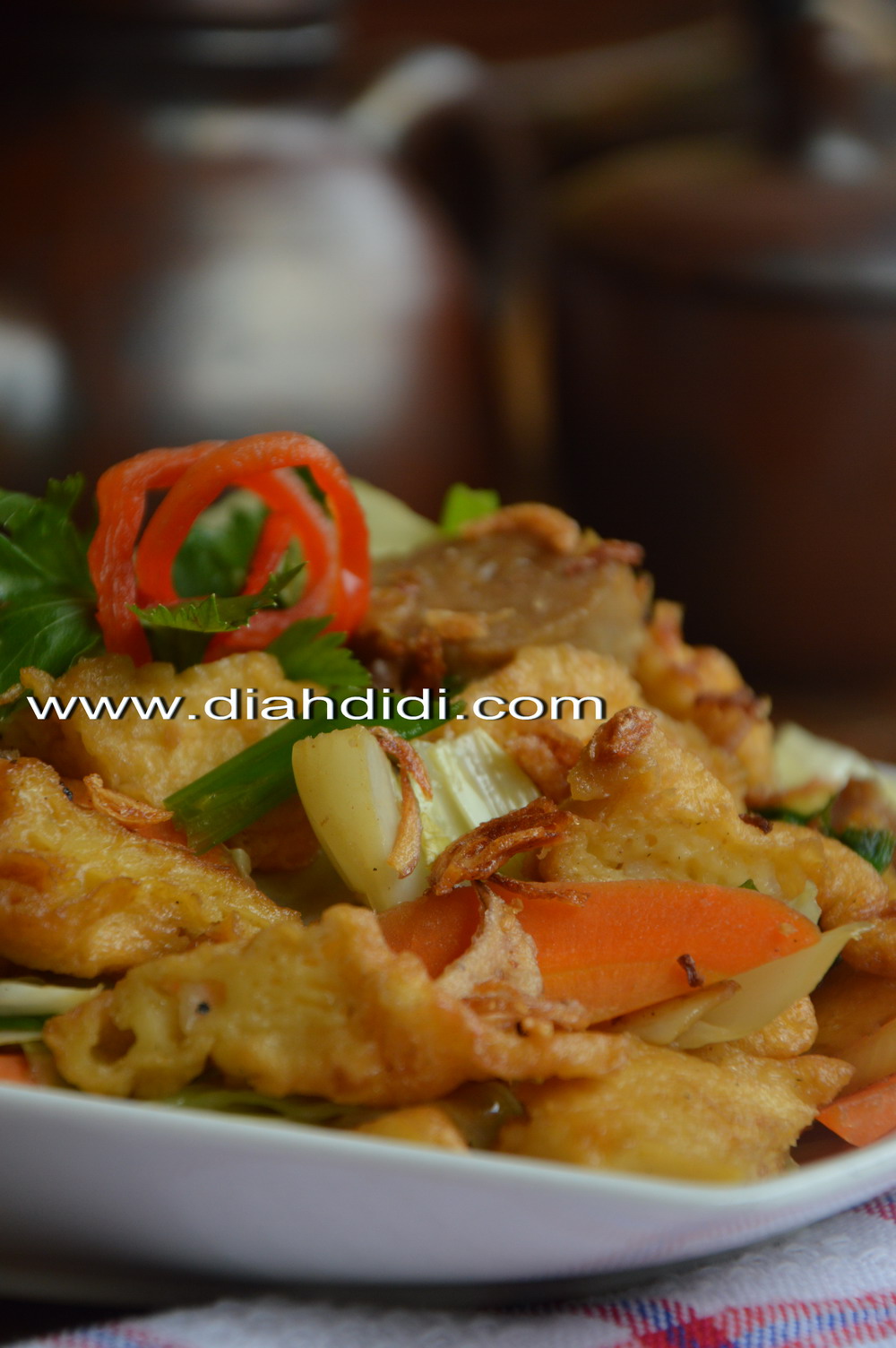 Diah Didi's Kitchen: Cap Cay Kekian Udang Goreng & Bakso