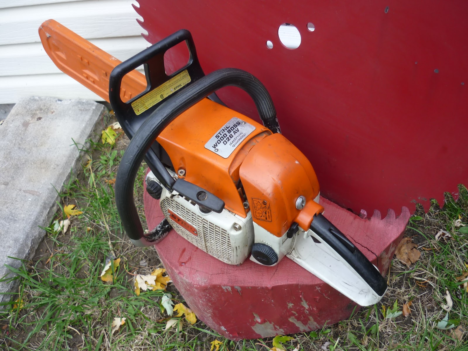 VINTAGE CHAINSAW COLLECTION: STIHL 028AV SUPER WOODBOSS.