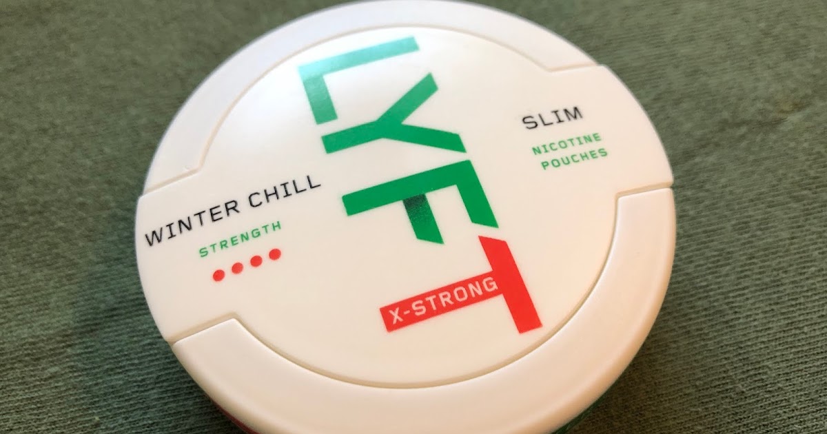 Lyft Winterchill (Nicotine Pouches) - Review (Discontinued). 26 May 2019.