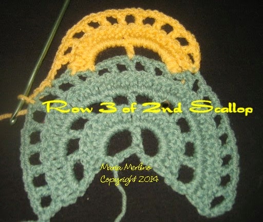 Crochet Living: Crochet Lacey Scallops Pattern Demystified