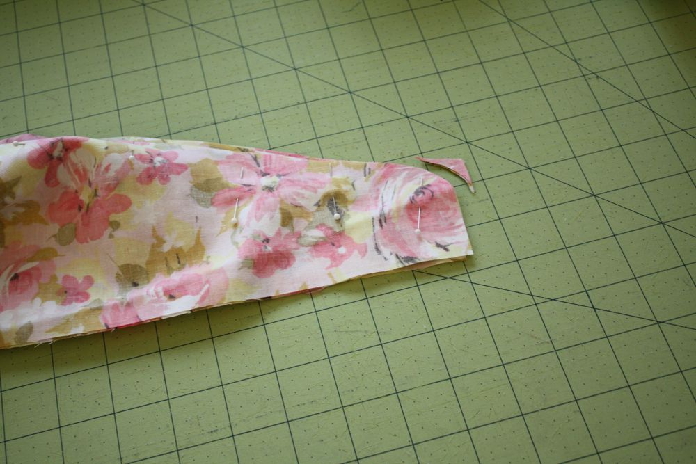 ruffled wrap dress tutorial