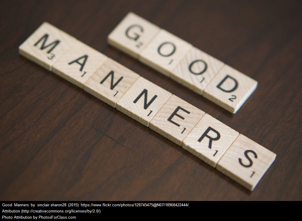 Successful Teaching: Showing Good Manners