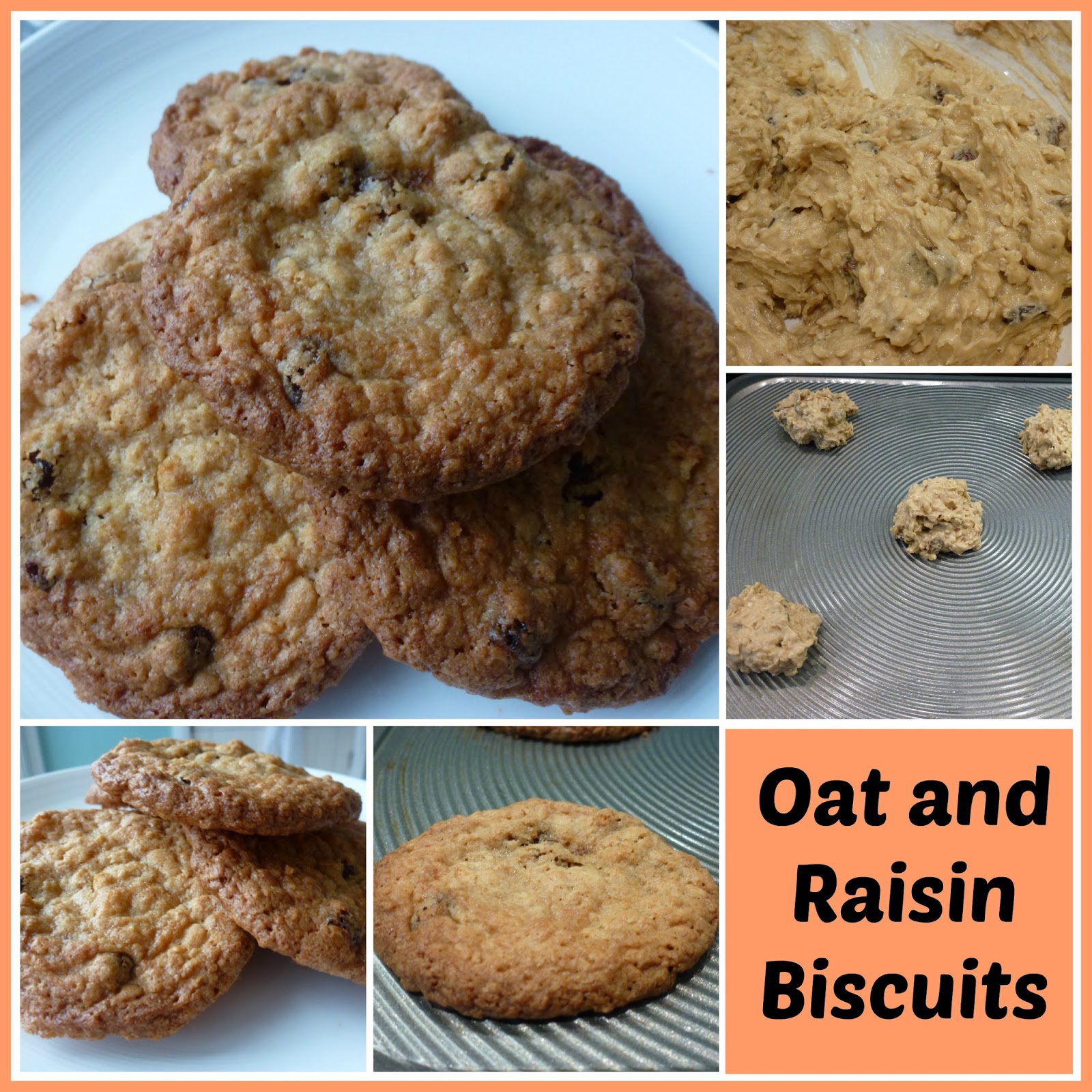 Oat and Raisin Biscuits