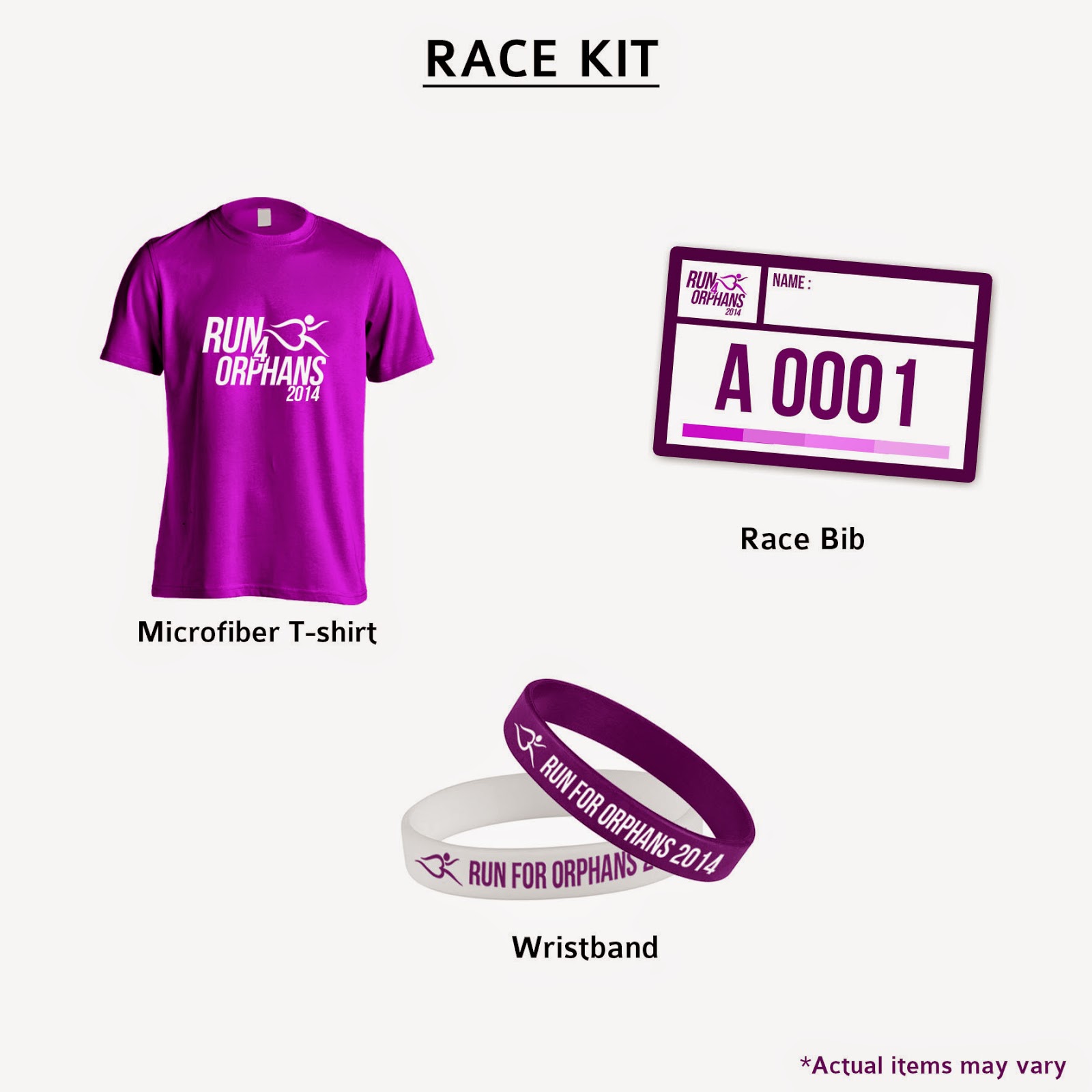 Run4Orphans 2014: Race Kit