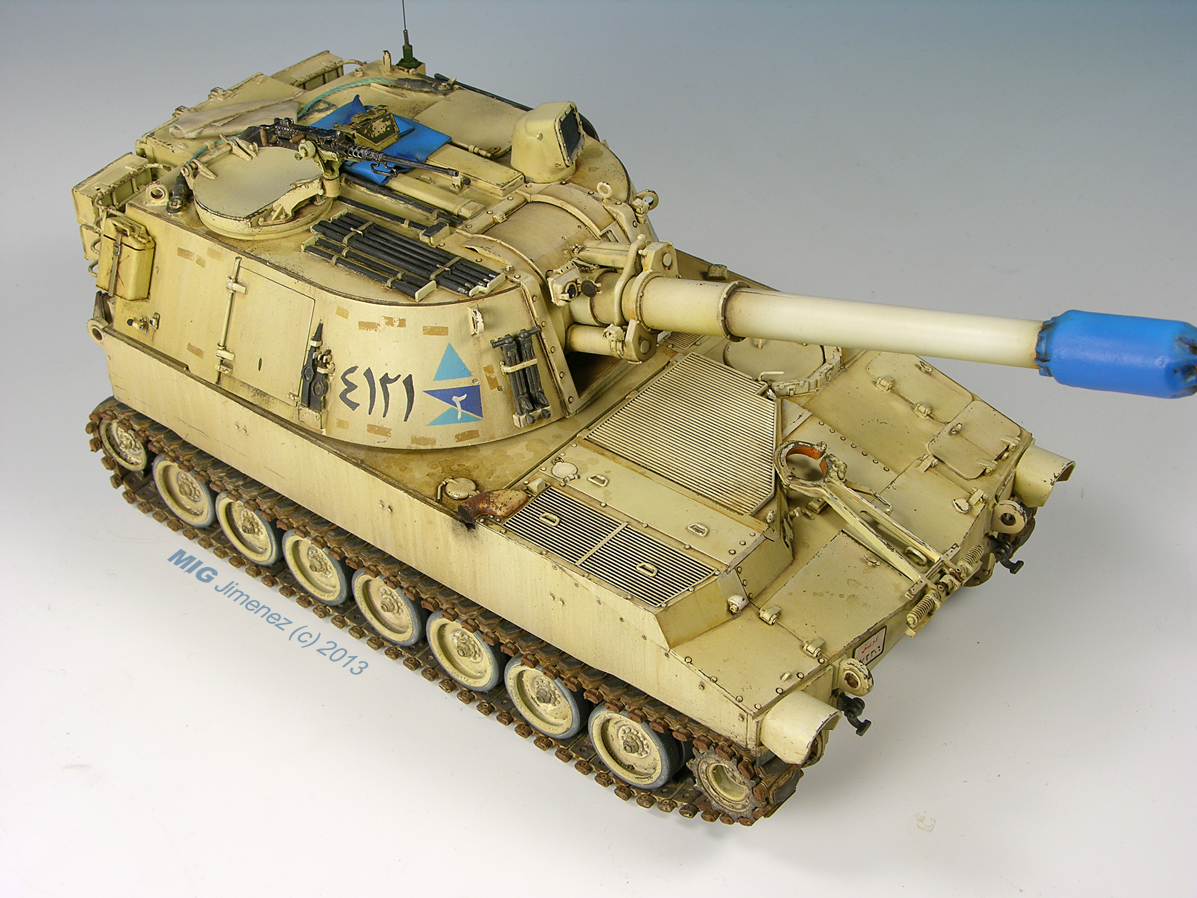 MIG JIMENEZ: EGYPTIAN M109 A2 AFV CLUB