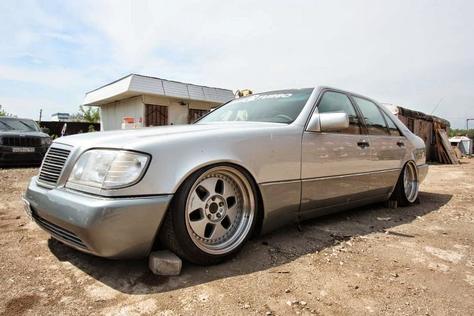 Mercedes-Benz W140 Stance Style on MAE Wheels | BENZTUNING