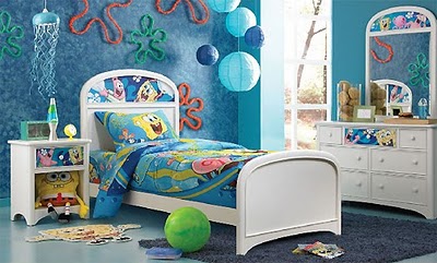 Dormitorios Temáticos de Bob Esponja | Ideas para decorar, diseñar y ...