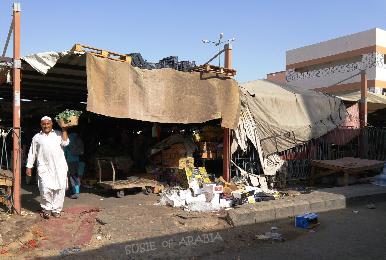 Jeddah Daily Photo: Outside the Vegetable Market