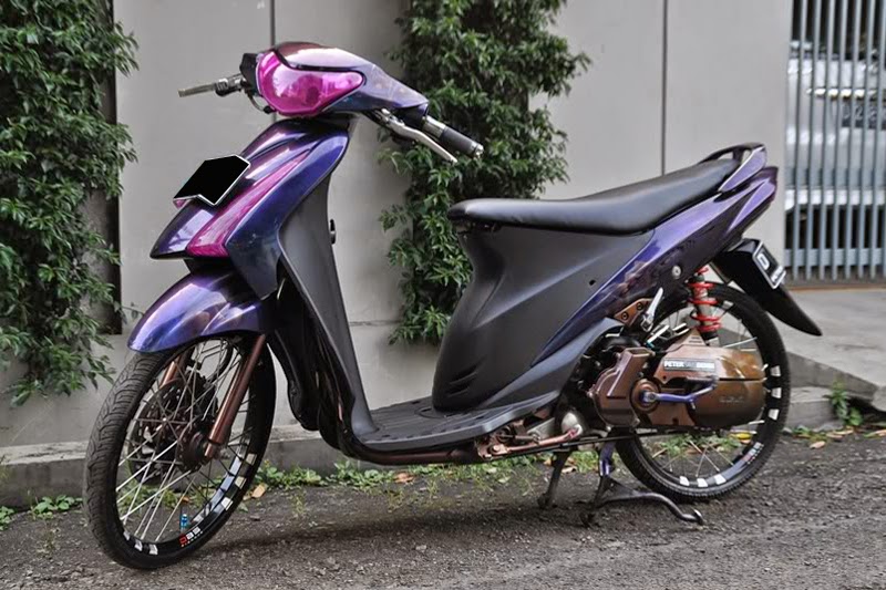 Kumpulan Foto Modifikasi Motor Suzuki Spin Terbaru - Otomotiva