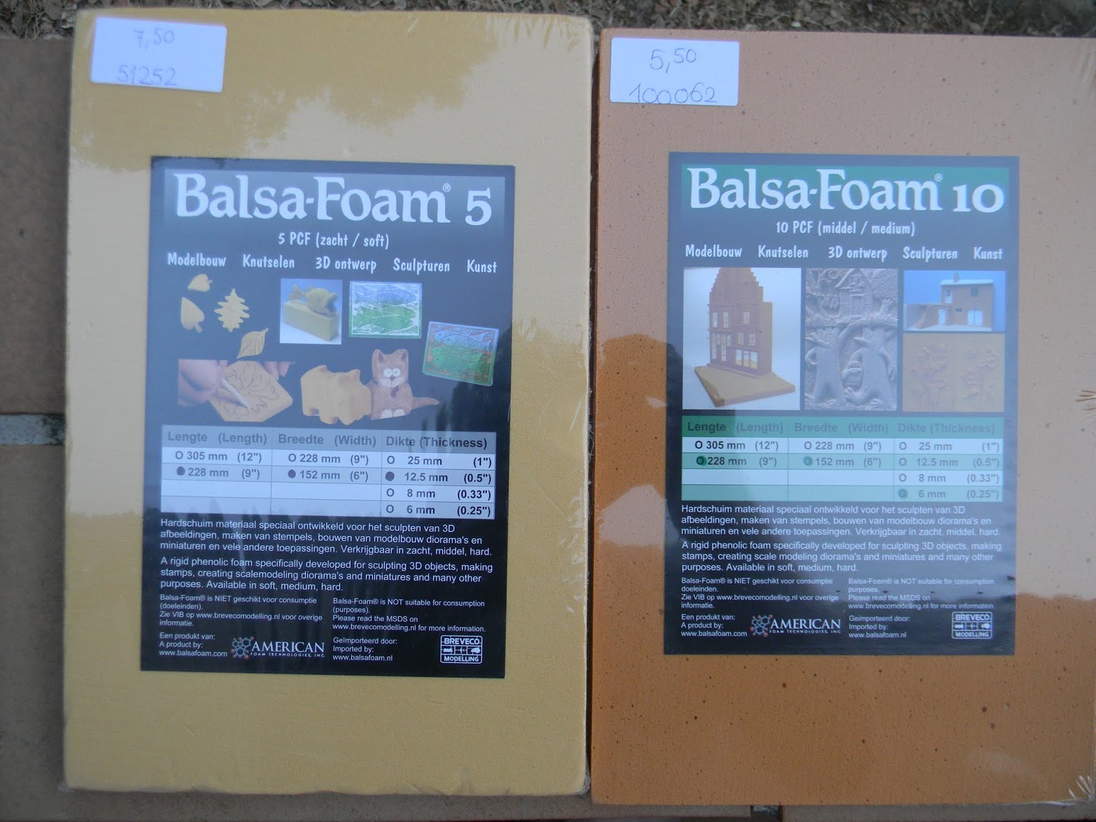 Butcher of Corsica: Balsa Foam