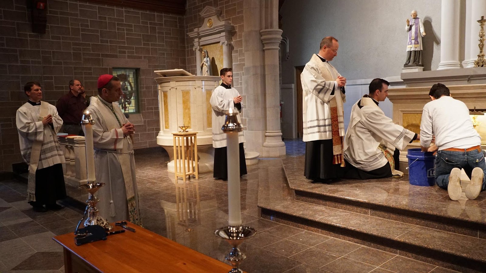 New Liturgical Movement: Deposition of Relics for an Upcoming Church ...