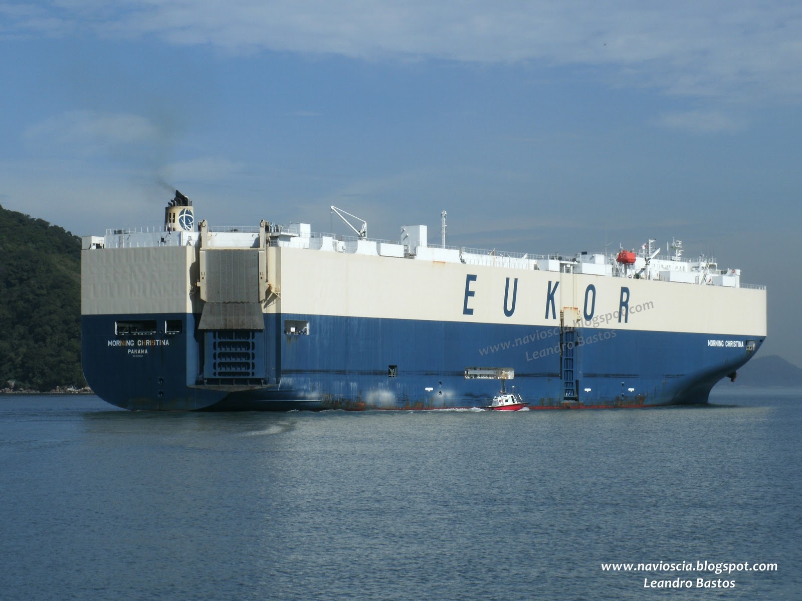 Navios de Santos & CIA: Navio MORNING CHRISTINA