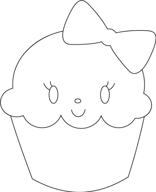 Artesanato e Cia : Moldes de Cupcakes (riscos) postagem programada