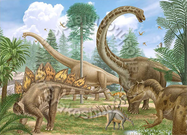 Mundo Pré-Histórico: Período Jurássico