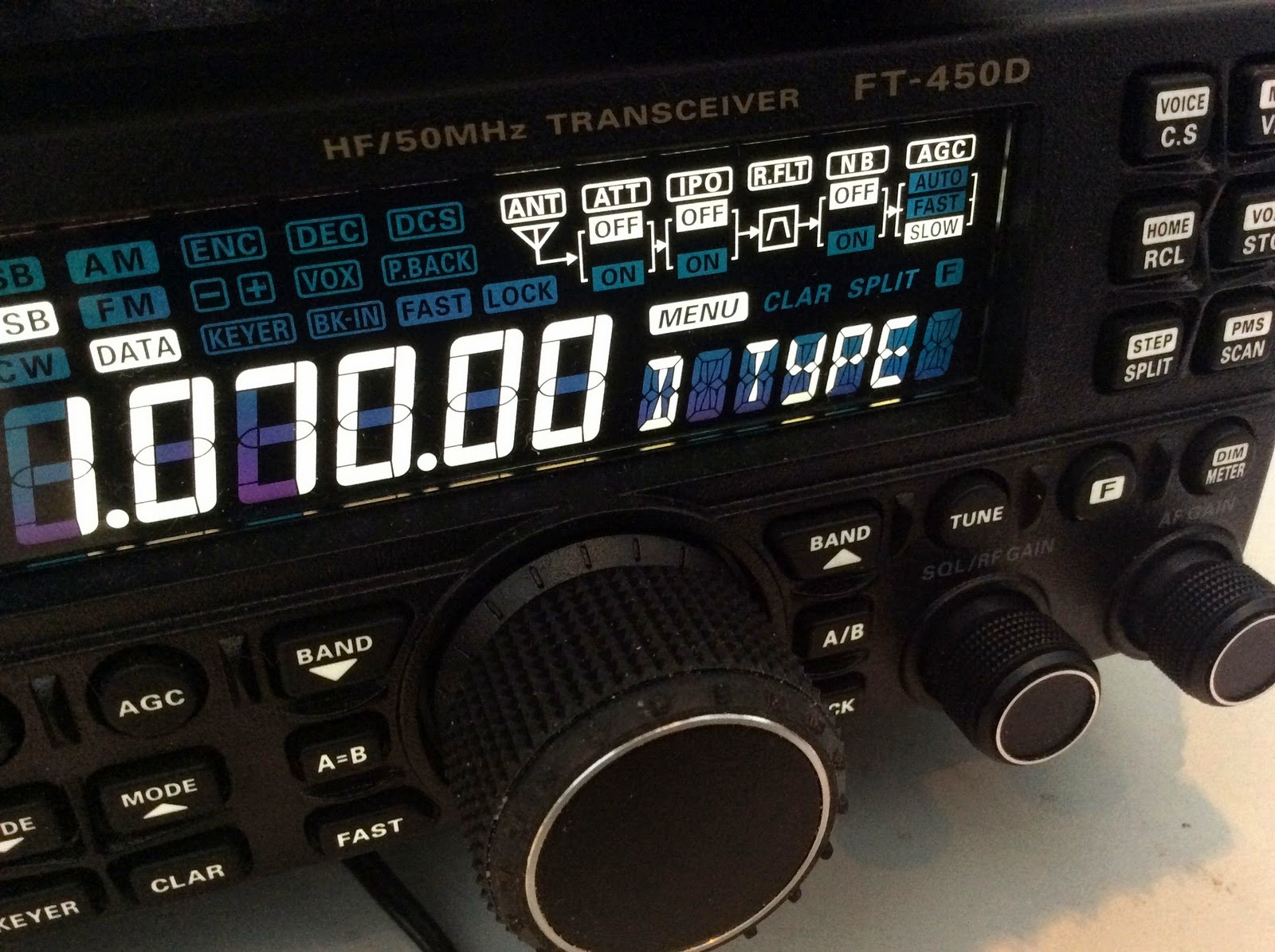G8YPH: Adjusting ALC on the FT-450D