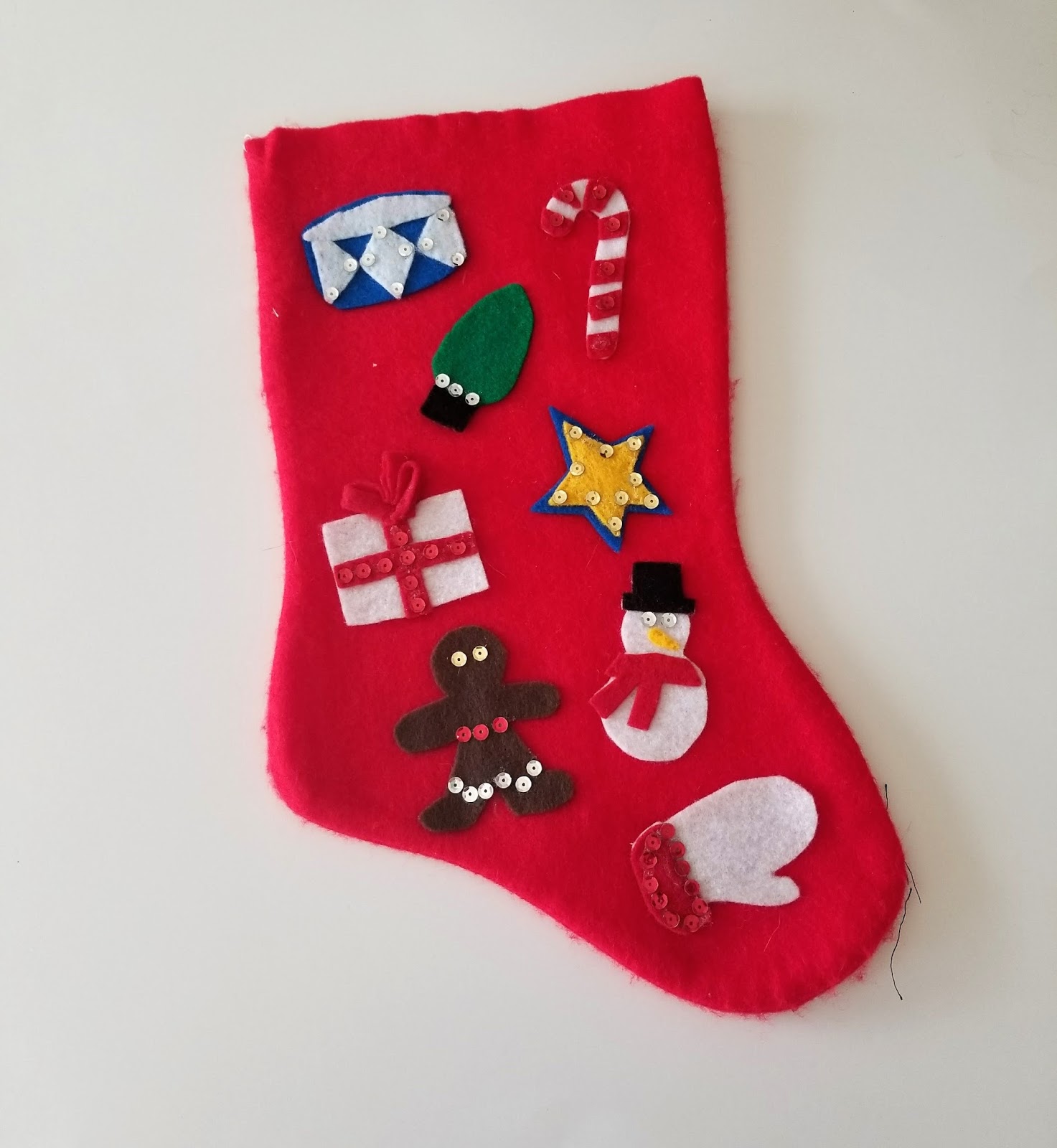 Vintage Felt Holiday Stocking Tutorial | Sew Simple Home