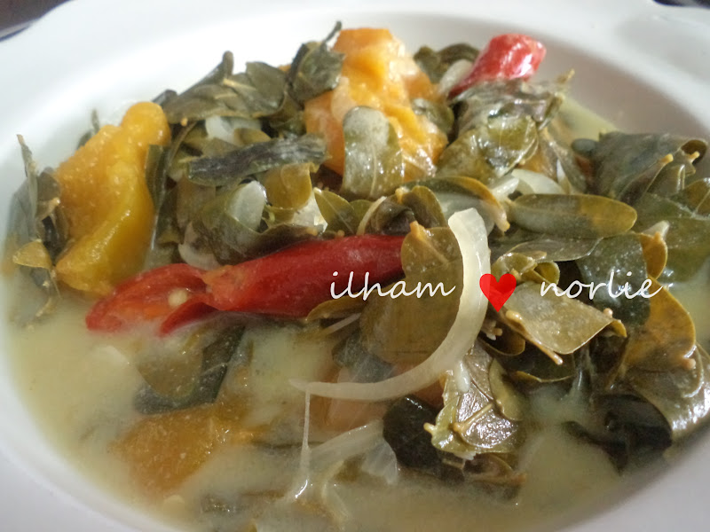 ILHAM JIWA RASAKU: SAYUR GETI MASAK LEMAK LABU