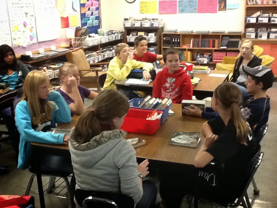 Life in 4B...: SL.7.1 - Fishbowl Discussion Activity