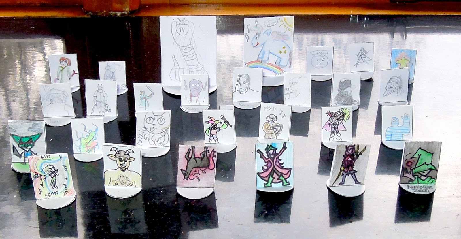 Critical Fumble: Blank tokens