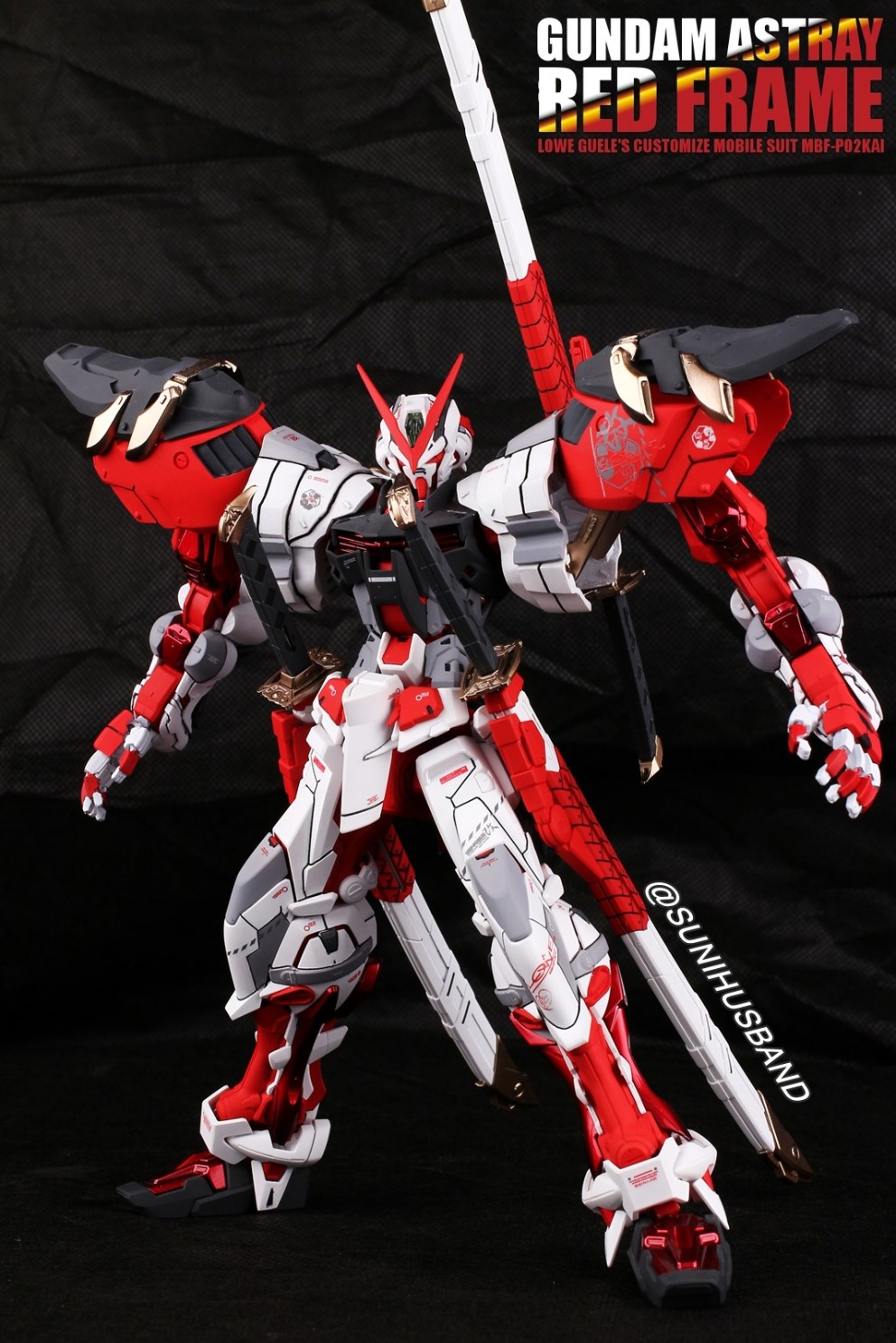 GUNDAM GUY: MG 1/100 Gundam Astray Red Frame 'Power Red Resin ...