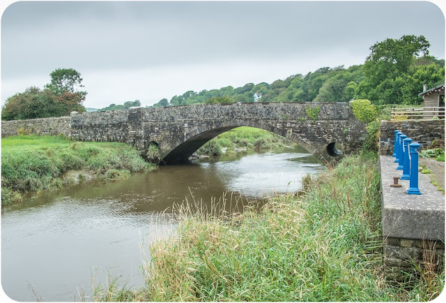 Carmarthenshire Bridges: Bridge across the River Taf at St. Clears.