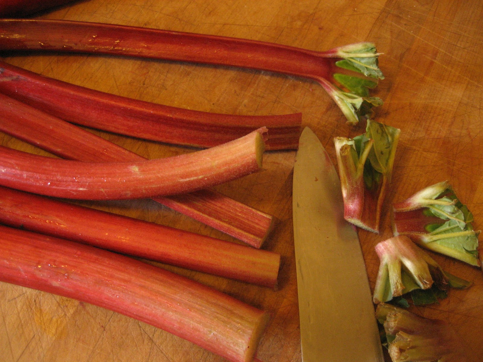 Homemade Trade: Friday Surprise: Unplanned Roasted Rhubarb Jam