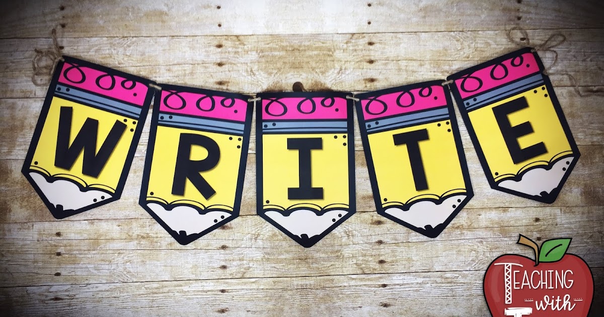 Teaching With Terhune: EDITABLE PENCIL BANNER