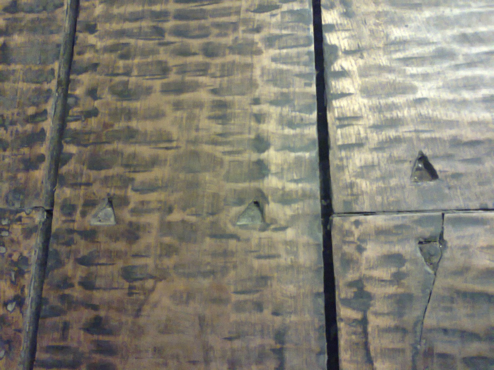 El Robledal de Todos: (), Morecar, clavos remetidos en las tablas del ...