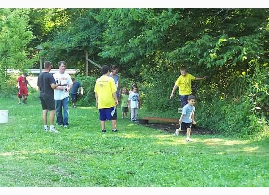 Our Little Backyard Farm: Kids Mud Obstacle Course