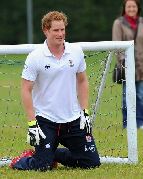 VJBrendan.com: Prince Harry Plays a Rugby Game With Children at Inspire ...