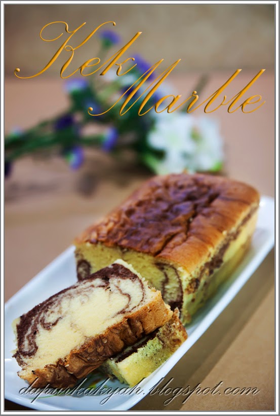 Dari Dapur Kak Yah: Kek Marble