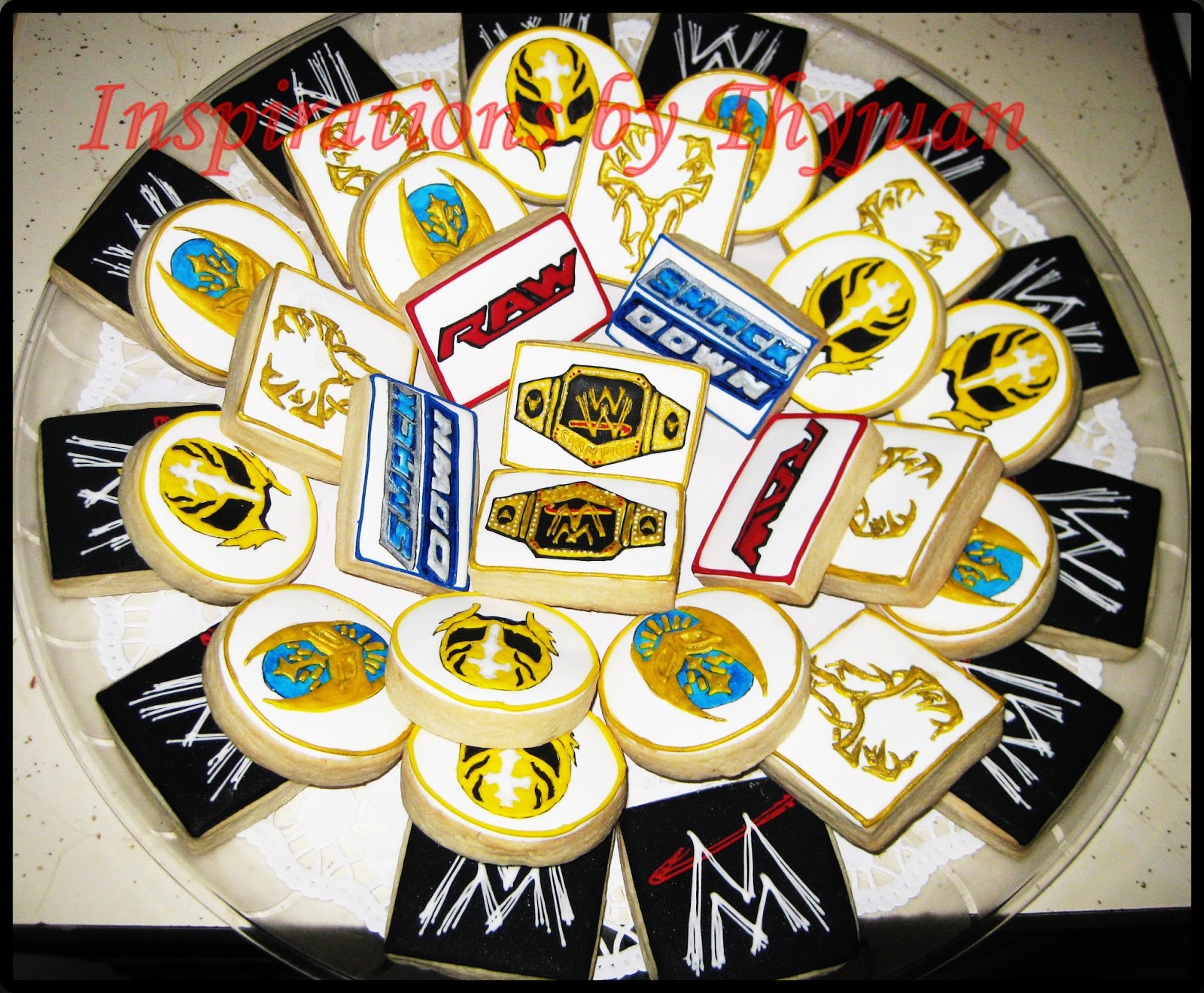 Inspirations by Thyjuan LLC.: World Wrestling Entertainment WWE Cookies