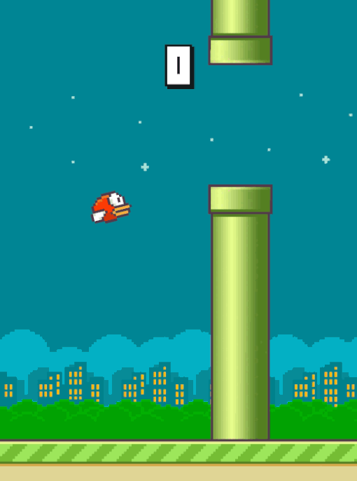 AKI GIFS: Gifs animados Flappy Bird