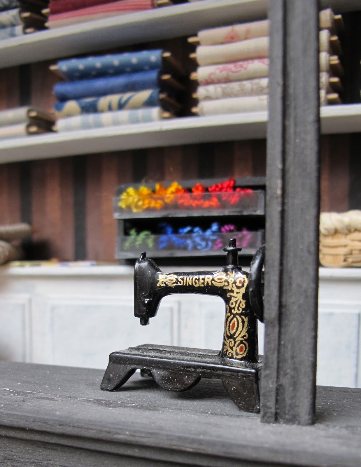 Miniatures Ladan: Mercerie "Au fIl du temps"