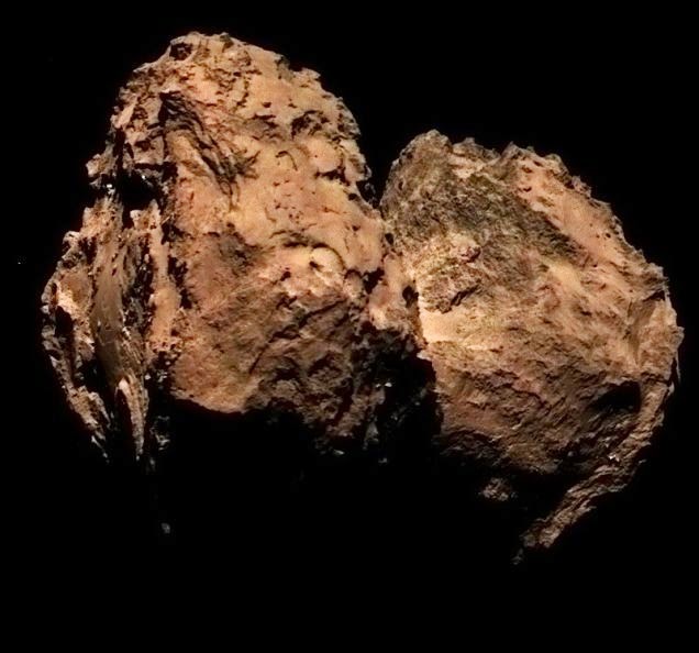 Los Pilares de la Ciencia: El cometa 67P/Churyumov-Gerasimenko a todo color