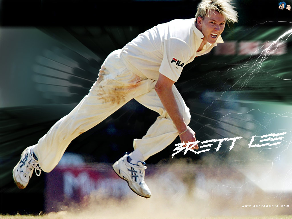 Ipl 5 | Cricket Wallpaper | Olampics Wallpaper: Brett Lee Wallpaper