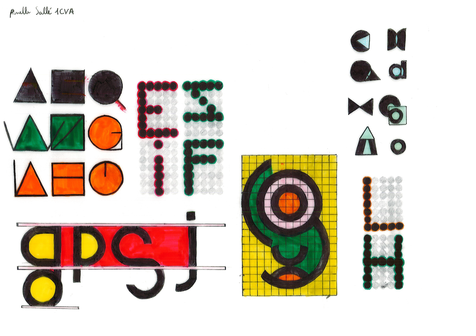 M- DA VEIGA: TRAVAUX // expérimentation typoModule