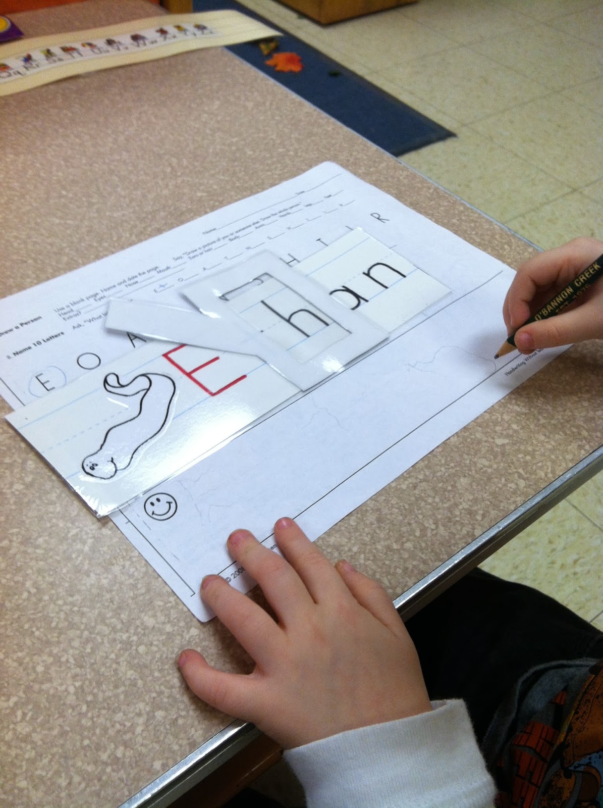 Jen's OT for Kids: The Writing "Window"