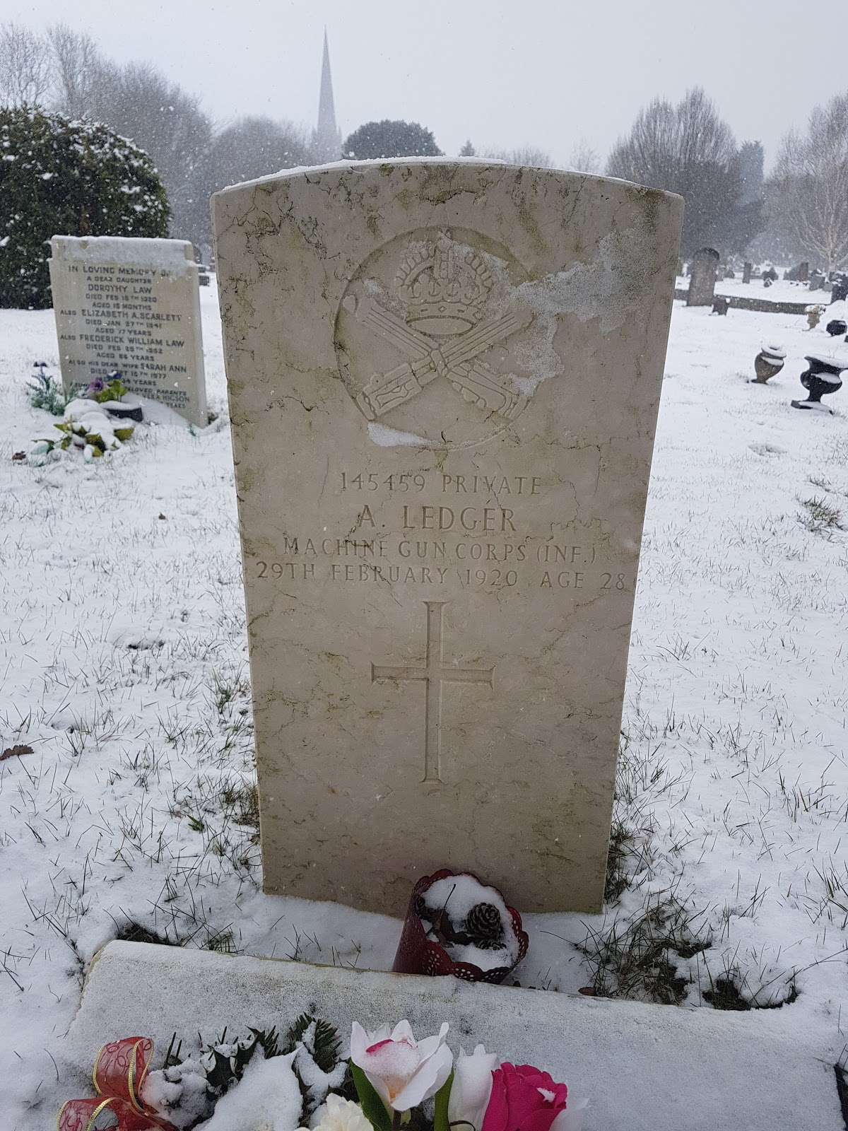 War Graves and Memorials: Stockport Cemetery and Crematorium.