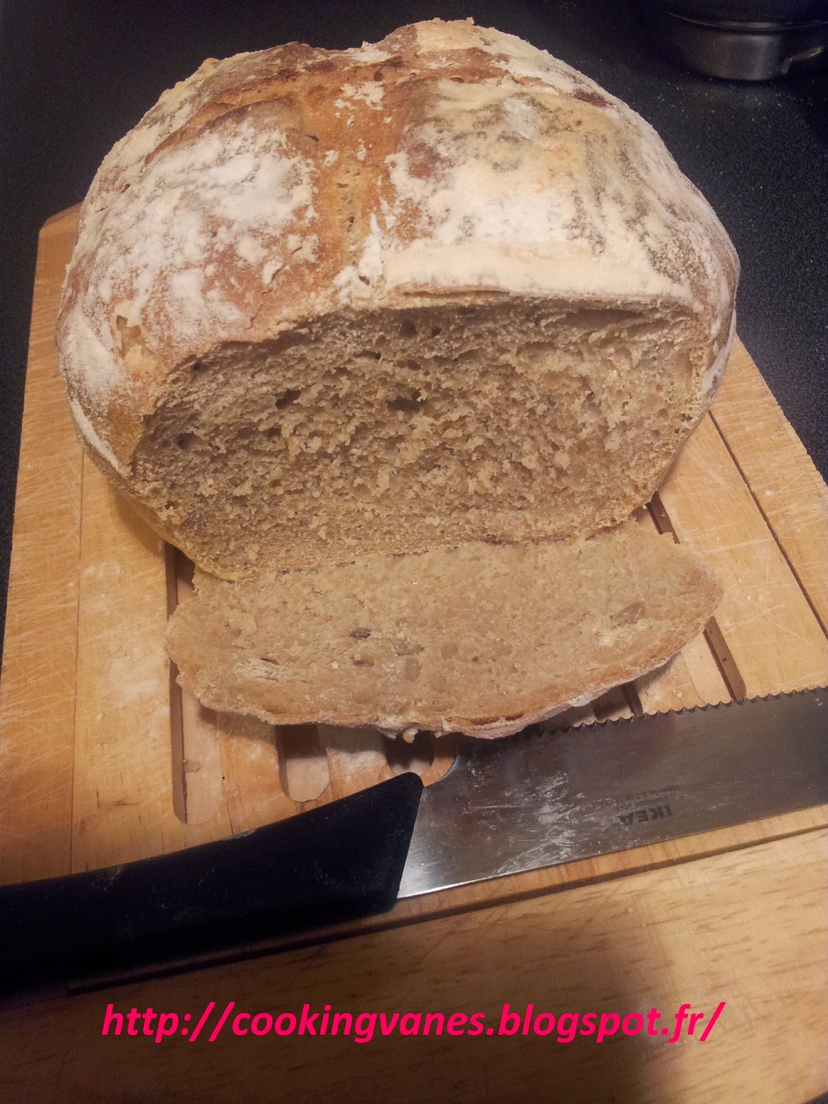 La cuisine de Mimi: Pain rustique multi-céréales sur poolish