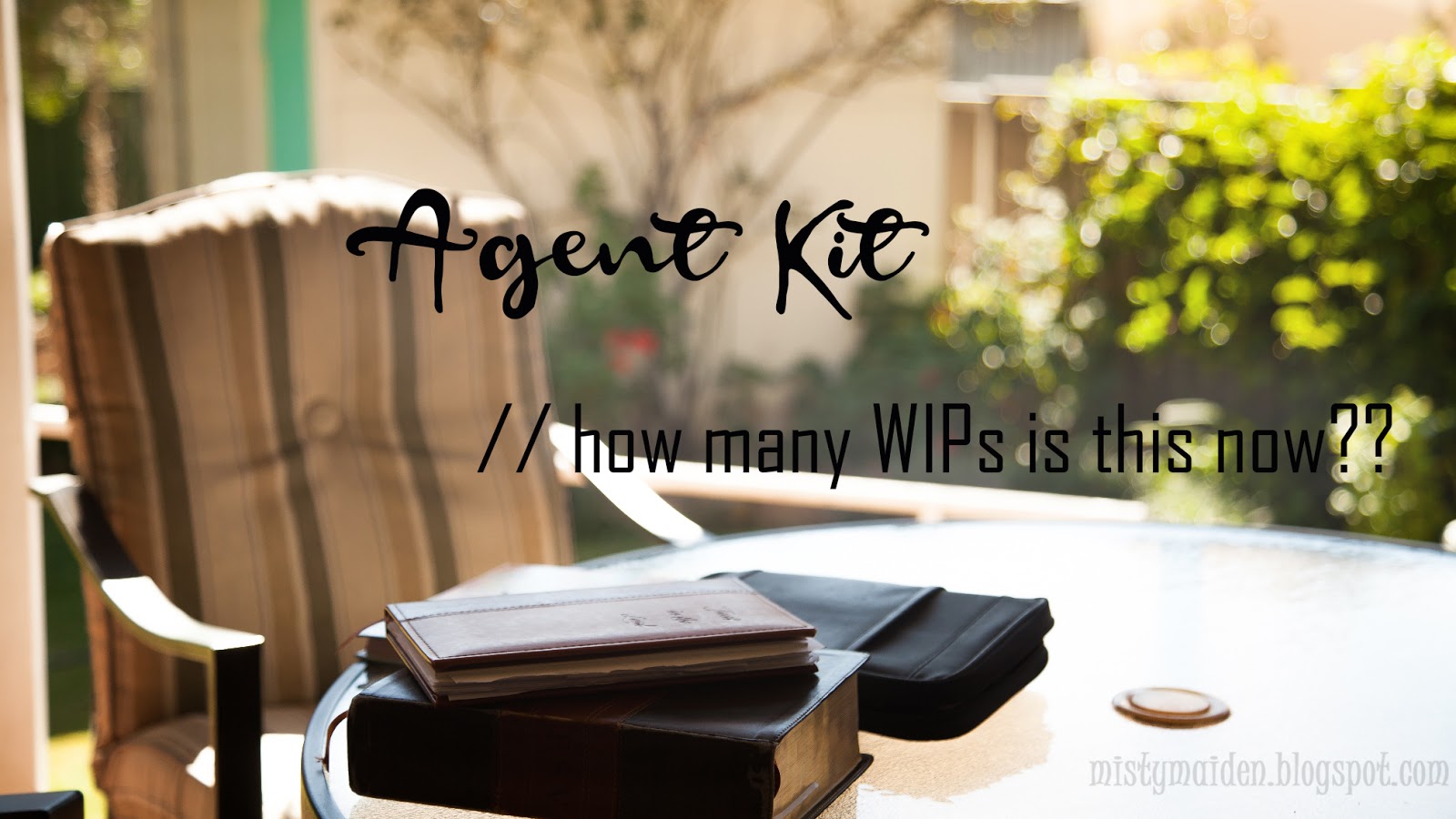 Maiden of the Misty Mountains: Agent Kit // so many WIP projects