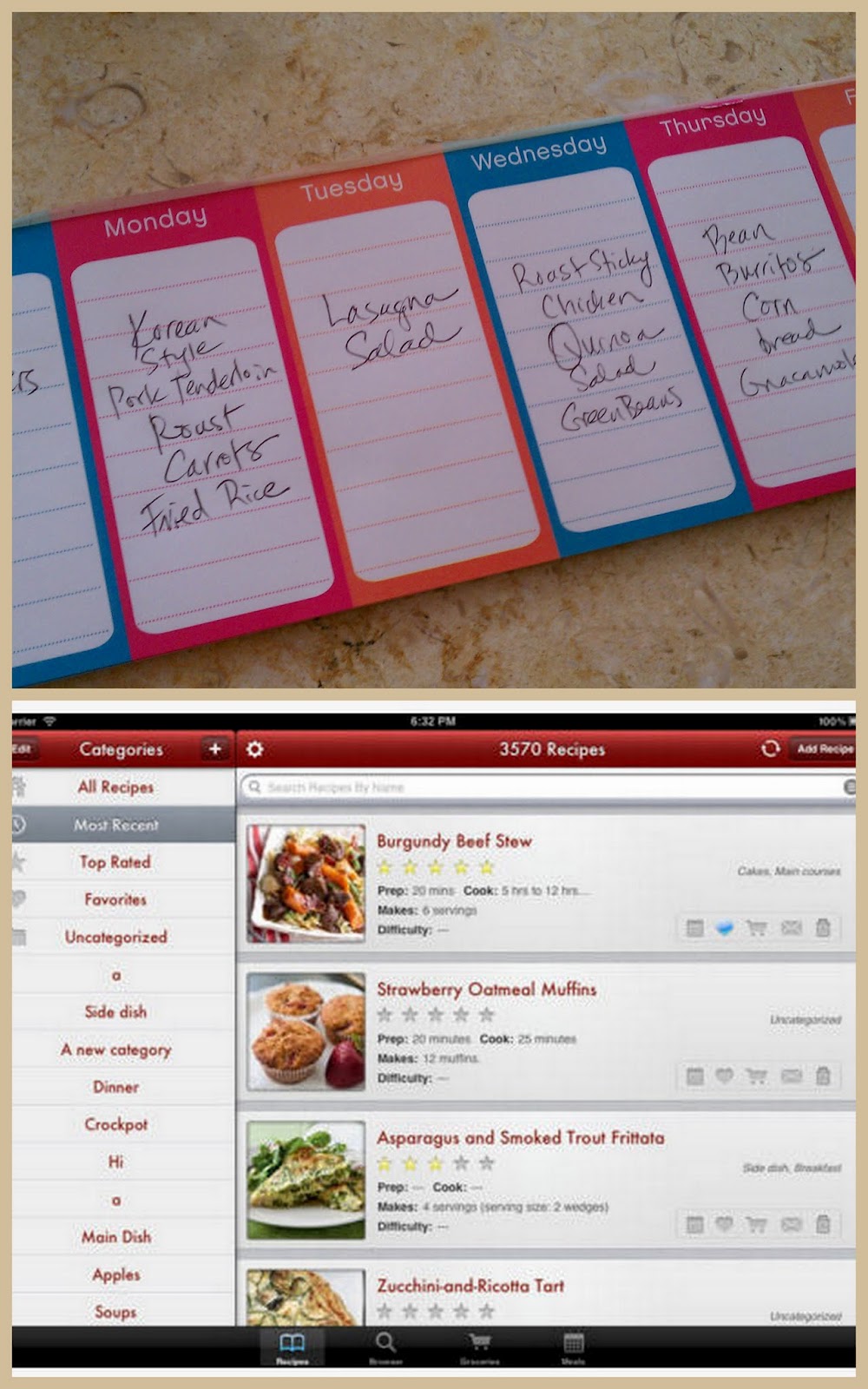 Easier Simpler Better: 7 Steps to Weekly Menu Planning
